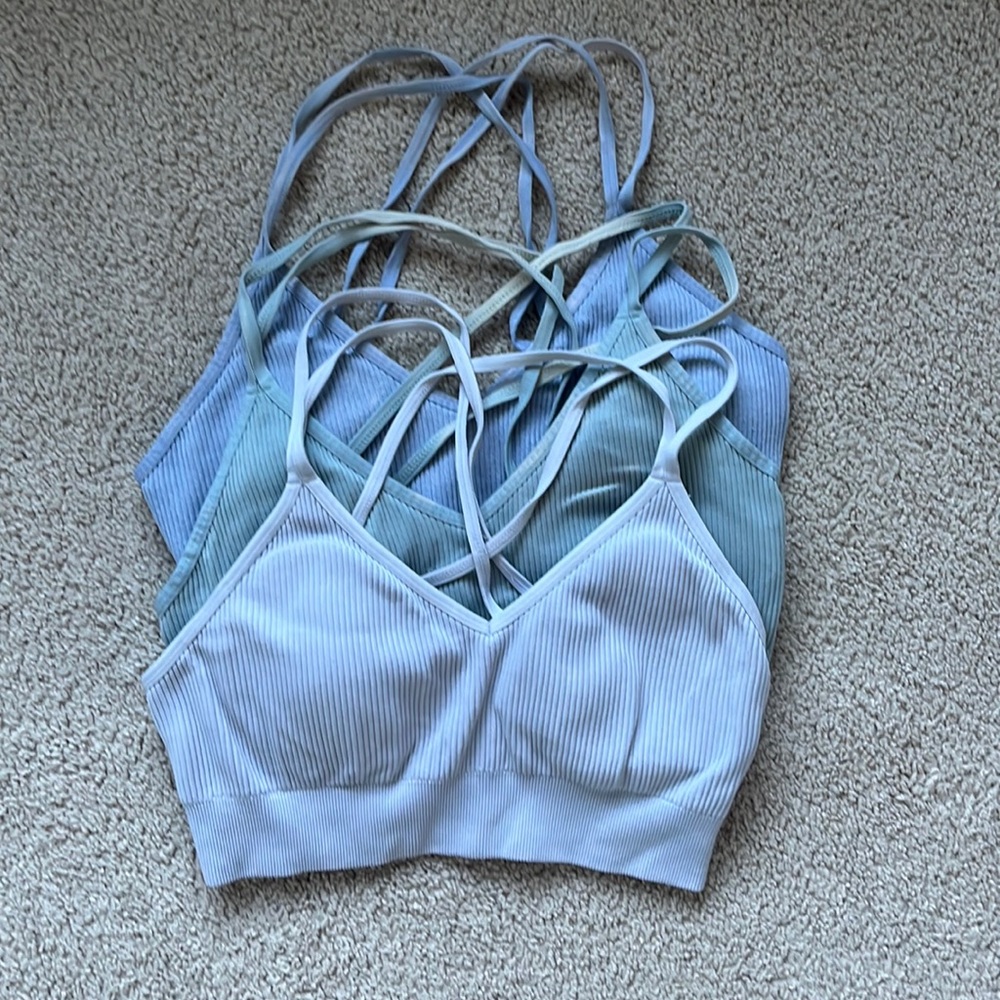 3 Aerie Bras - Gem